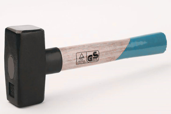 China German Type Stoning Hammer(XL-0059) with painted surface and color wooden handle supplier