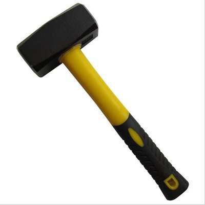 China Stoning hammer(XL-0063) with painted surface, color rubber handle and durable quality supplier