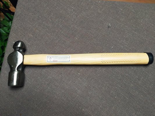 China Forged Carbon Steel Ball Pein Hammer with Plastic handle (XL0043-2) supplier