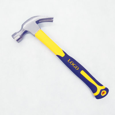China 16OZ Forged Carbon Steel Materials Claw Hammer With Yellow Color Grade A Plastic Handle(XL0014-YELLOW) supplier