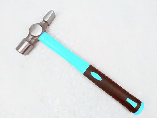 China 25MM Forged Carbon Steel Materials Cross Pein Hammer With Blue Color Grade A Plastic Handle (XL0176-Blue) supplier