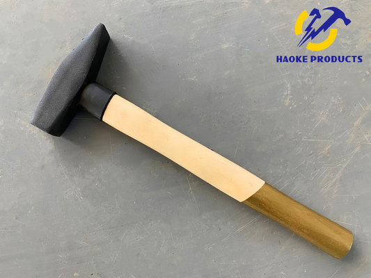 China 300G Size Forged Steel Machinist Hammer With Yellow Color Wooden Handle (XL0103-YELLOW) supplier