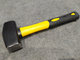 British Type Stoning hammer(XL-0087) painted surface, rubber handle, durable and good price hand construction tools supplier