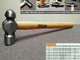 Carbon Steel Wood Handle Ball Pein hammer in Hand Tools (XL-0043) supplier