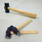 Black color plastic spraying surface wooden handle 2LB weight forged steel Sledge hammer supplier