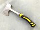 600G Size Forged Steel Materials Ax With Solid Steel Curved Handle And Yellow Color Gum Cover supplier